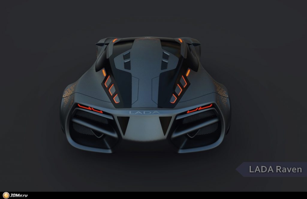 Lada Raven Supercar Concept 2015: Un design extraordinaire