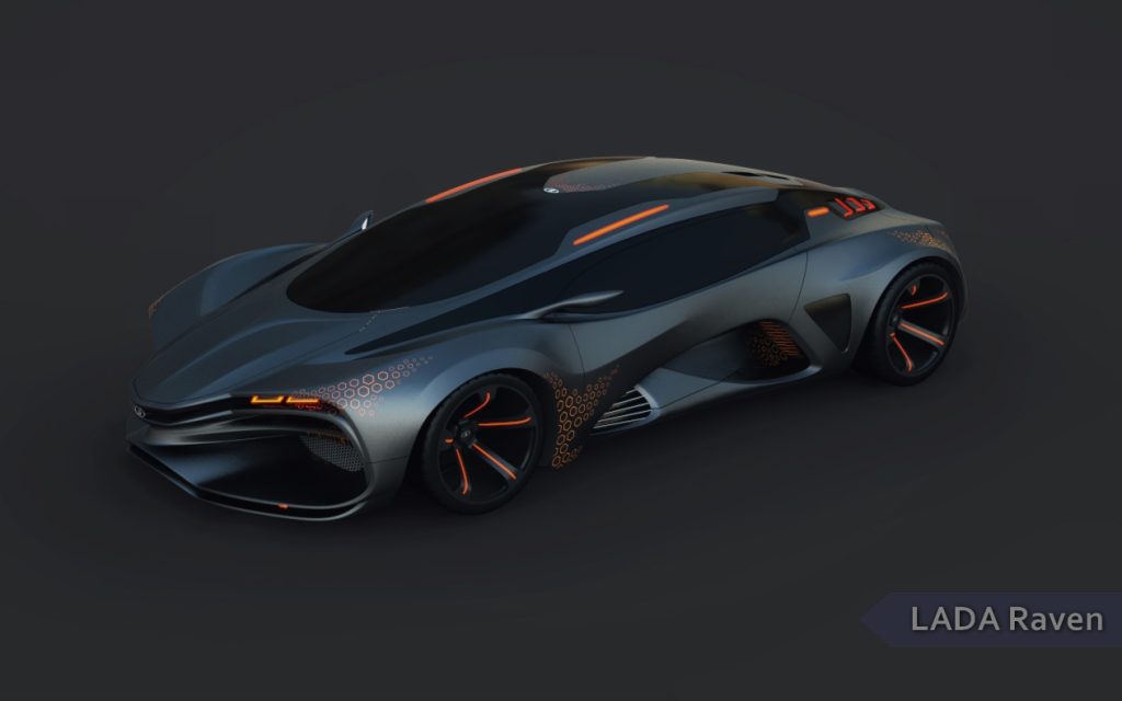 Lada Raven Supercar Concept 2015: Un design extraordinaire