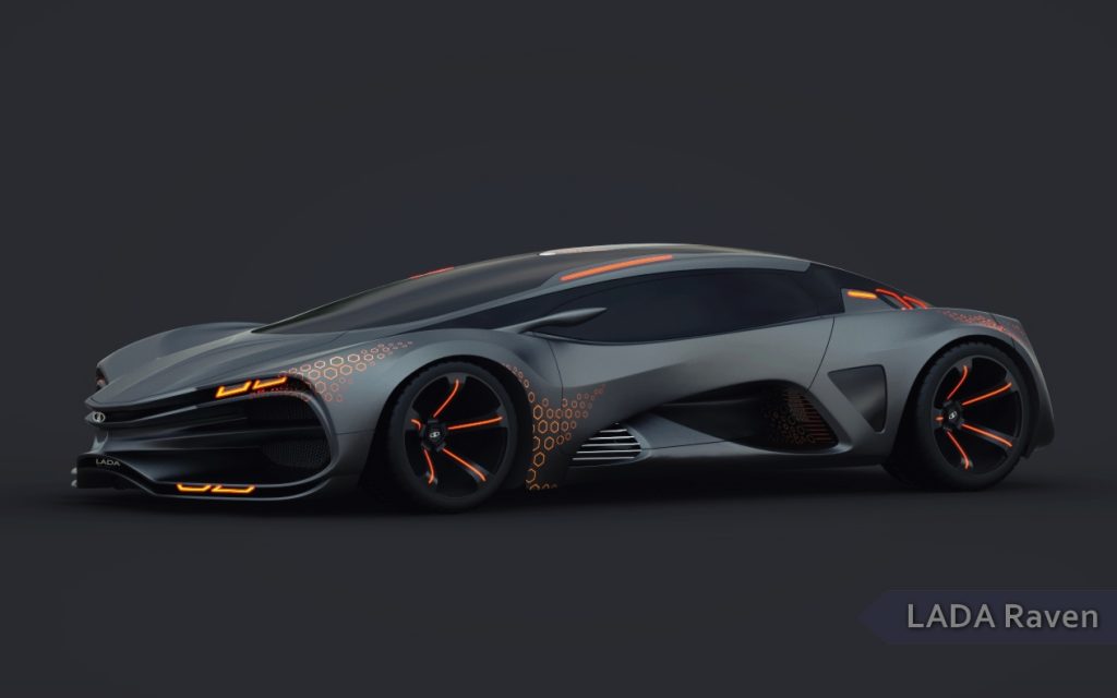 Lada Raven Supercar Concept 2015: Un design extraordinaire