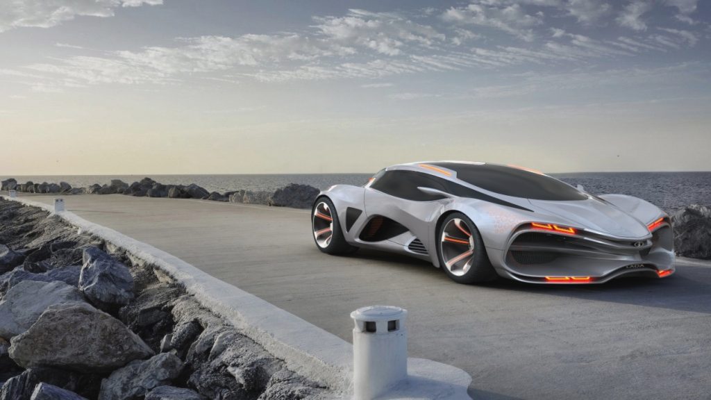 Lada Raven Supercar Concept 2015: Un design extraordinaire