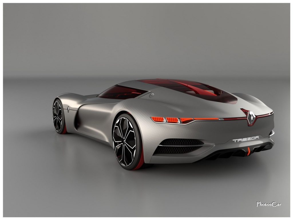 Renault Trezor GT électrique - La Trezor au salon de paris - Photoscar