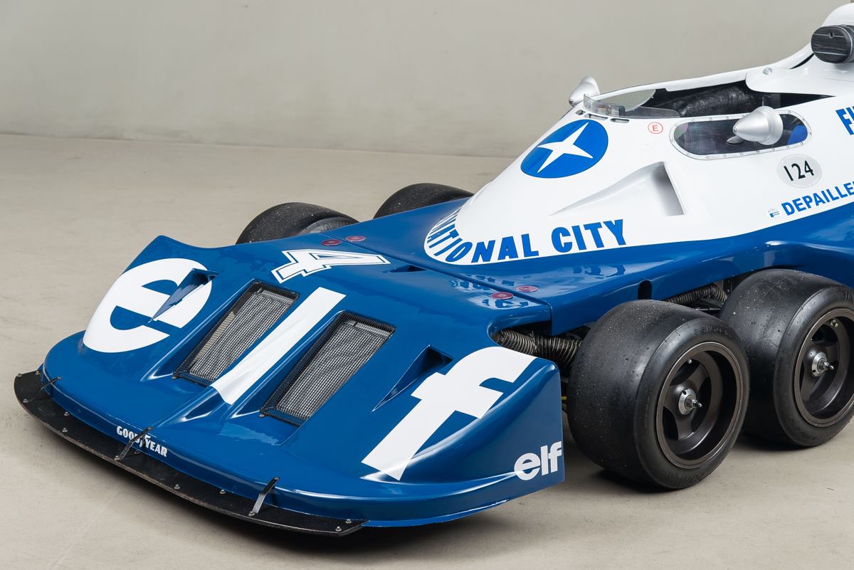 Tyrrell P34 F1 1976 - La Formule 1 a 6 roues couru en 1976