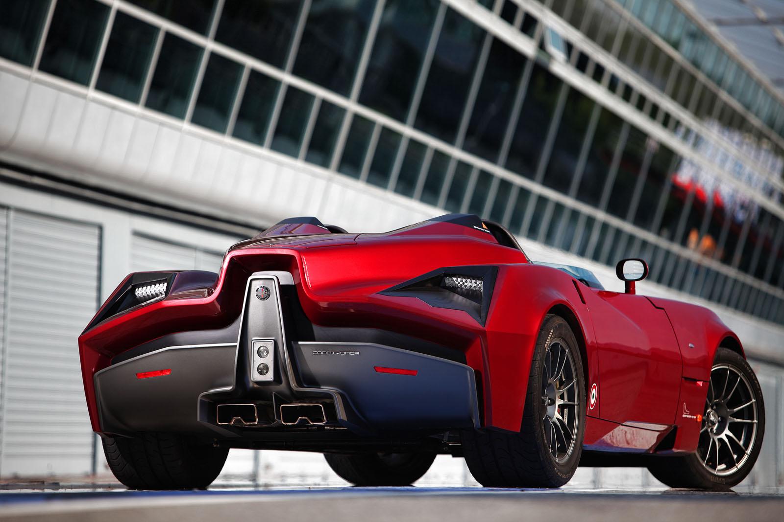 Spada Codatronca Monza : 720 chevaux et 300 km/h de pur plaisir - Photoscar