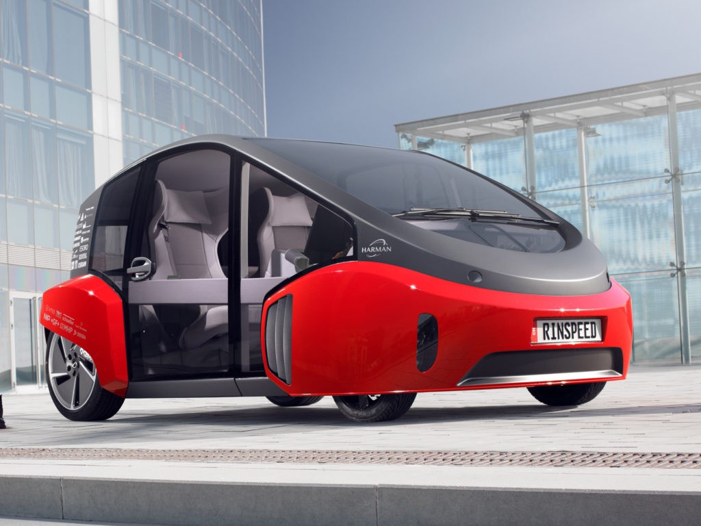 Rinspeed Oasis 2017 - Un concept-car électrique et autonome