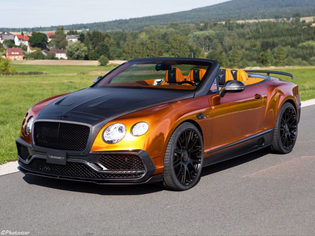Mansory Bentley Continental GTC 2015 - 1000 CV en décapotable