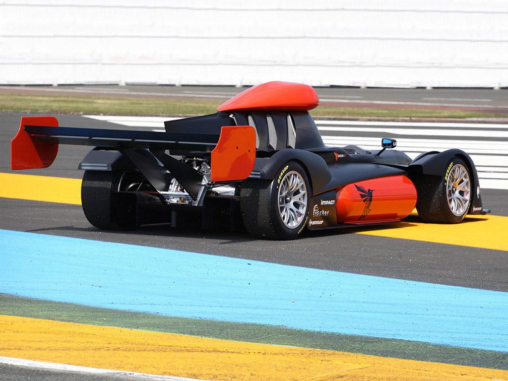 GreenGT H2 Prototype 2012 - Pile à combustible alimenté en hydrogène.