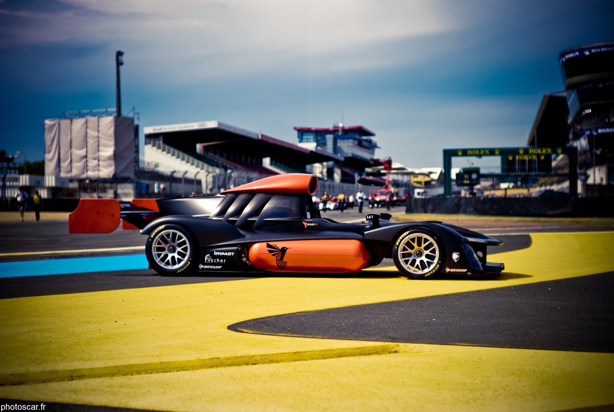 GreenGT H2 Prototype 2012 - Pile à combustible alimenté en hydrogène.