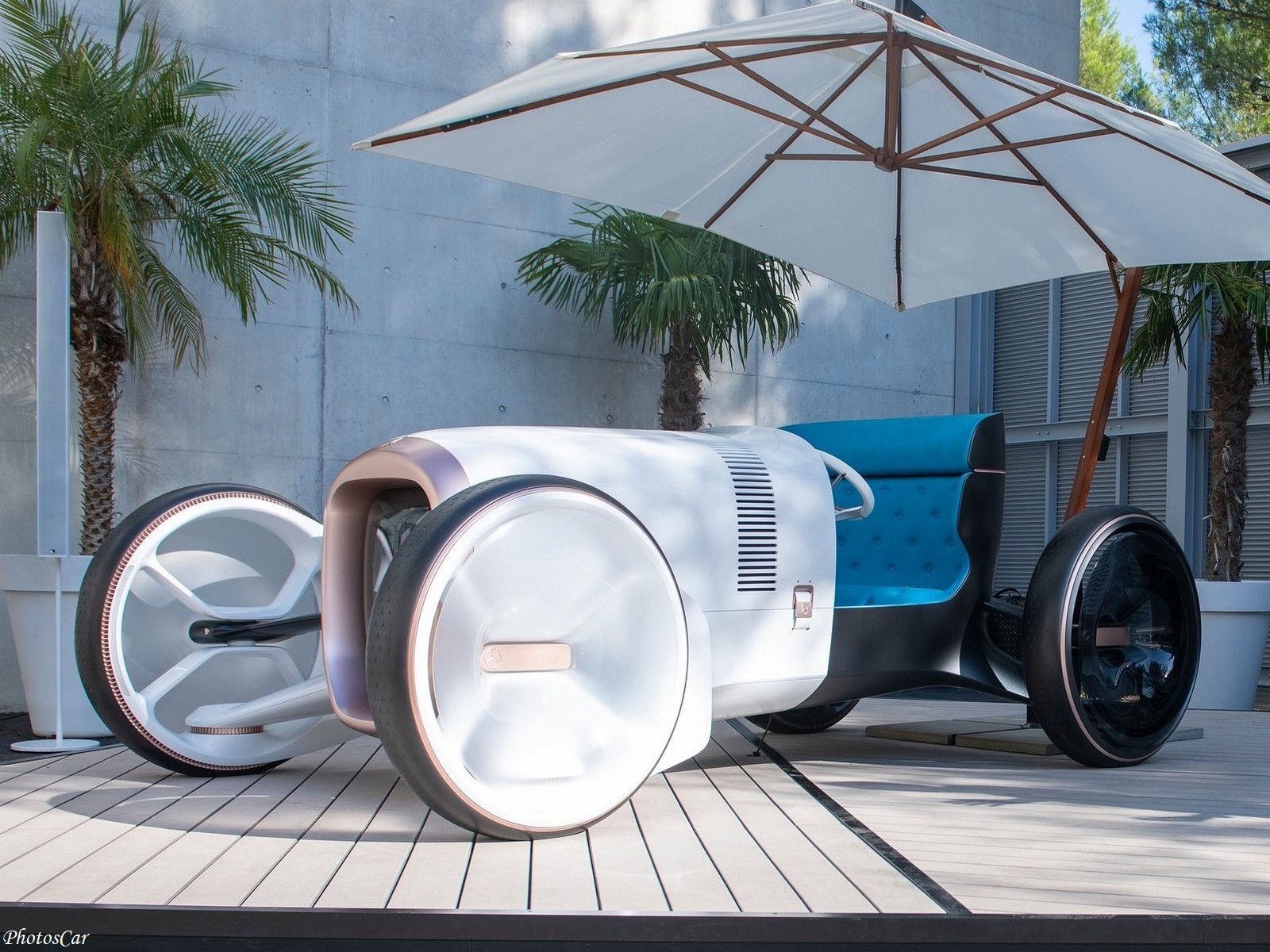 Mercedes Benz Vision Simplex Concept 2019 - Une biplace électrique