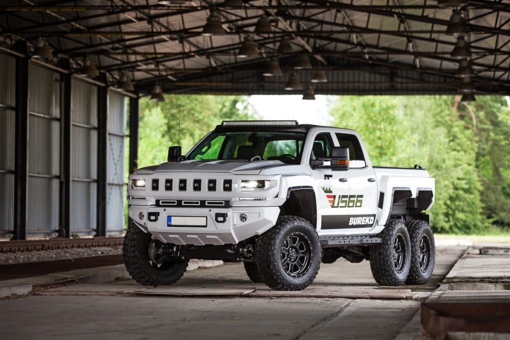 Bureko 6x6 Pickup 2020 - Un Chevy Silverado 6x6 avec 1200 HP