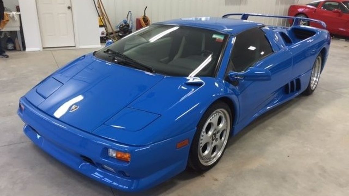 Lamborghini Diablo VT Roadster 1997 qui a appartenu a Donald Trump