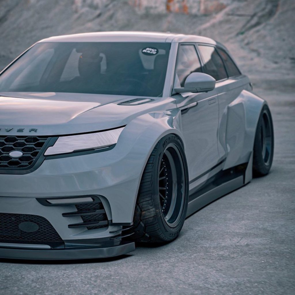 Range Rover Velar BradBuilds - Châssis bas et un corps large