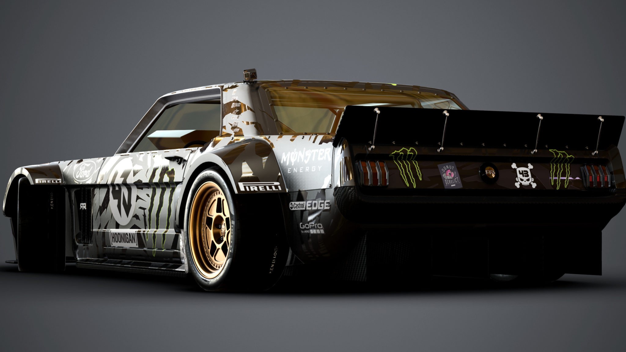 Ford Mustang Hoonicorn Ken Block - La Mustang néo-rétro de l'extrême
