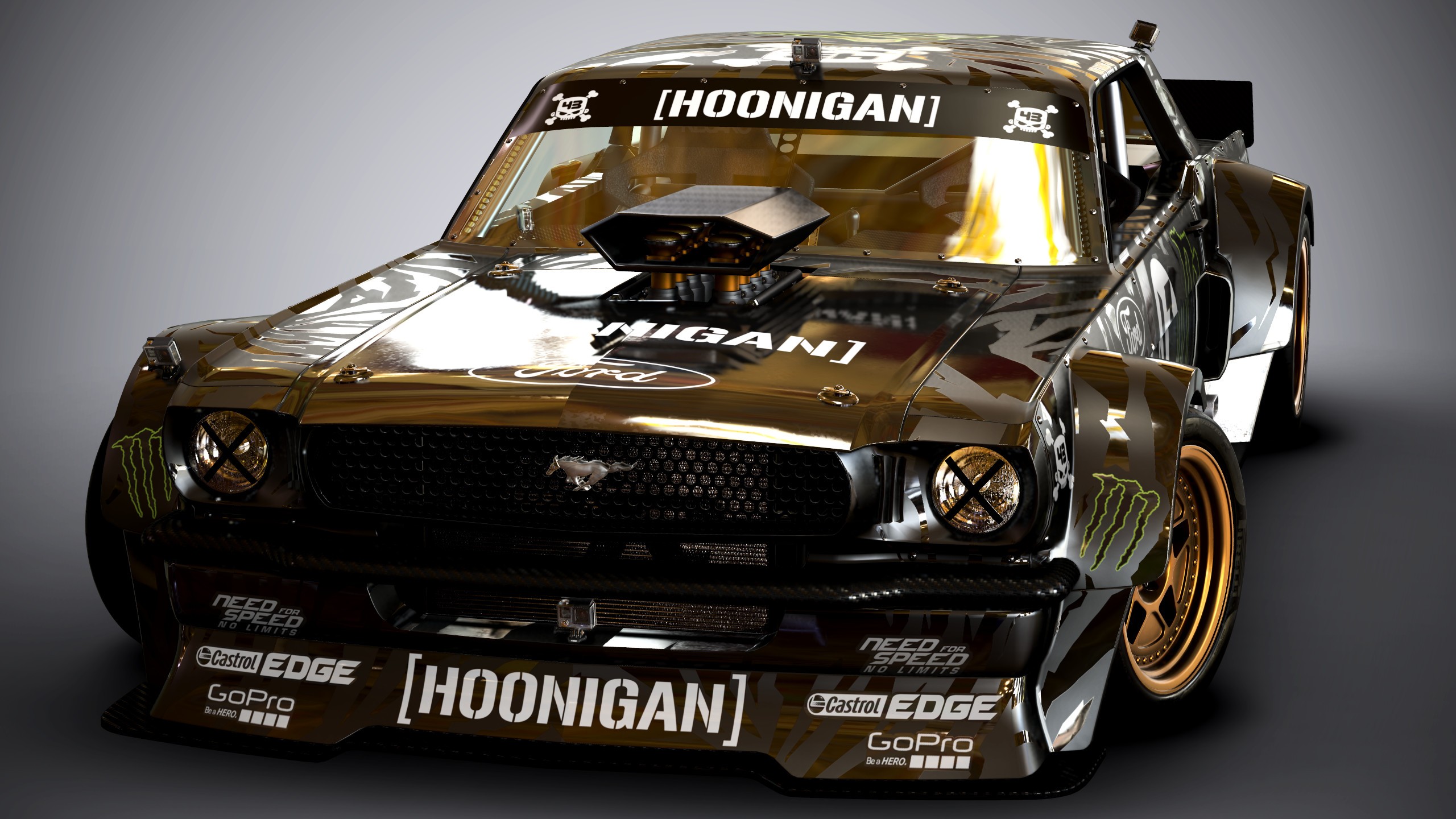 Ford Mustang Hoonicorn Ken Block - Une légende du Gymkhana