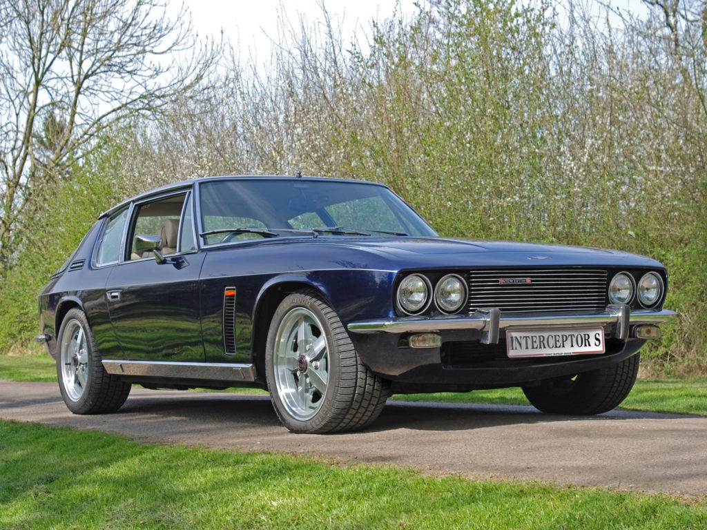 Jensen Interceptor - La première a été fabriqué en aluminium
