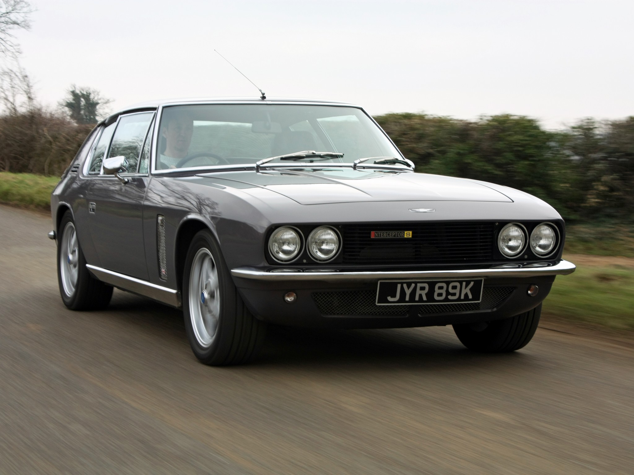 Jensen Interceptor - La première a été fabriqué en aluminium