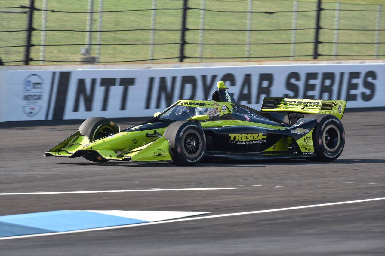 Indycar 2020 - Protection améliorée du cockpit du conducteur