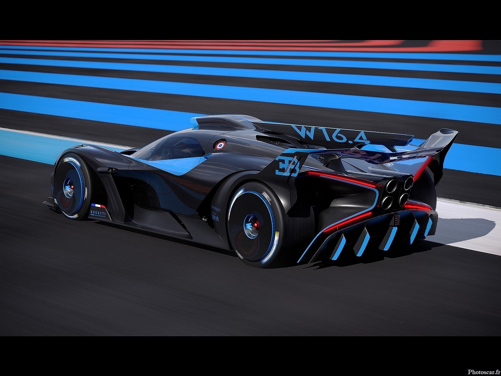 Bugatti Bolide Concept 2020 - Monstre de piste de 1860 ch