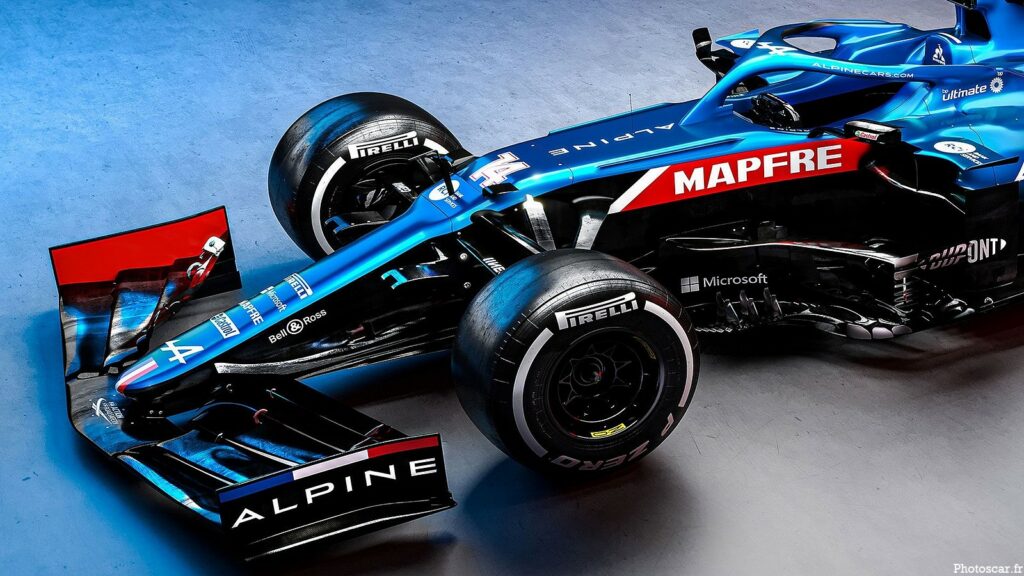 Alpine F1 A521 2021 la signature historique du petit constructeur
