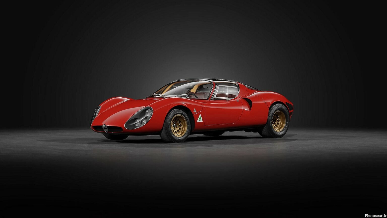 Alfa Romeo Tipo 33 Stradale 1967 - Tradition italienne ancestrale ...