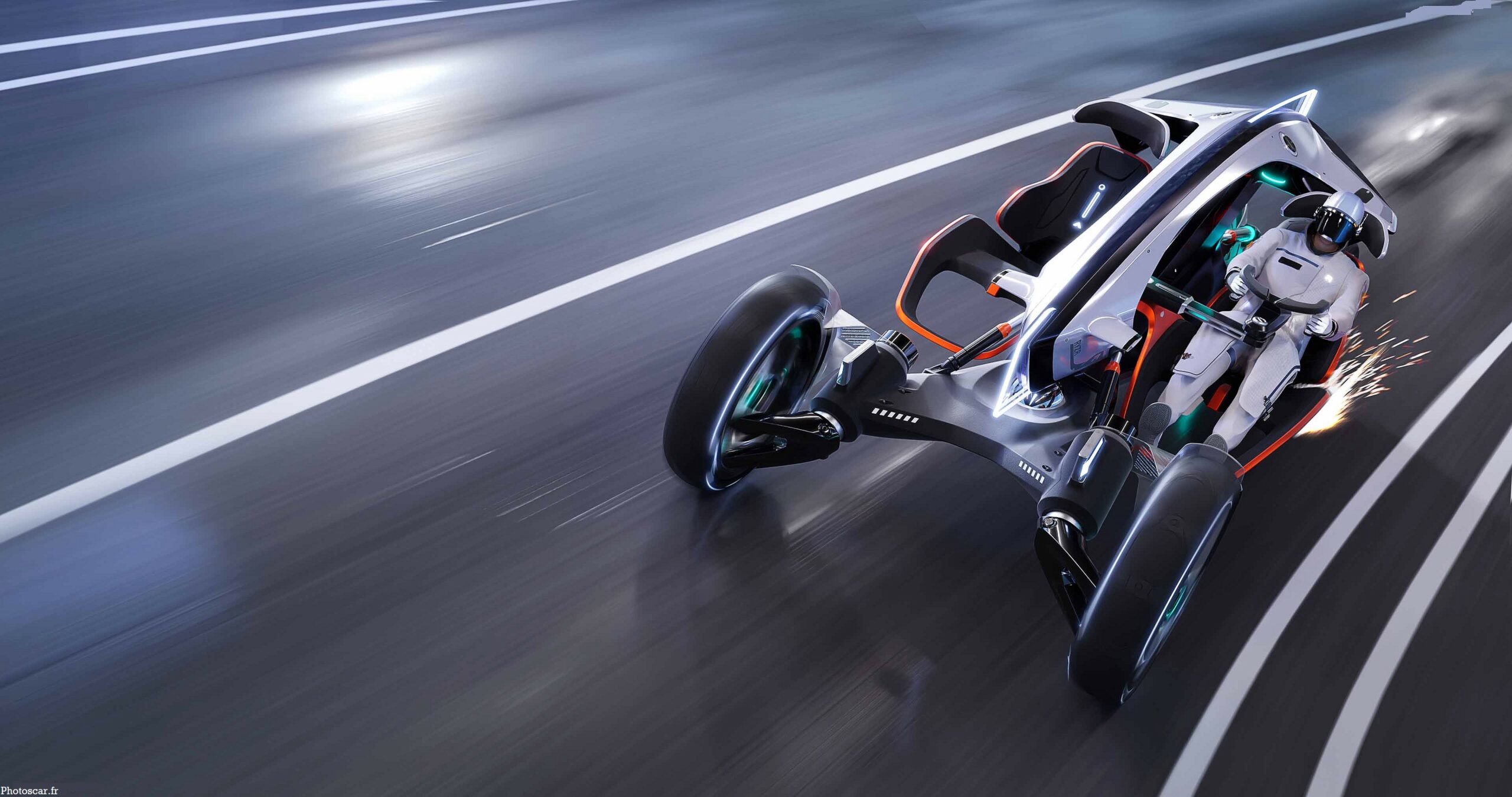 Roewe R RYZR 2021 - Symbiose de l'homme et de la machine
