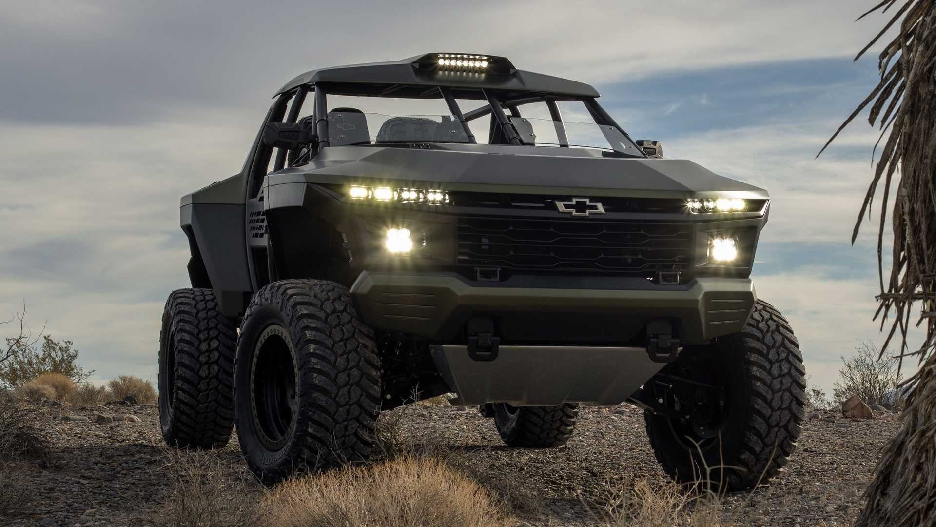 Chevrolet Beast Concept 2021 - Camion pour la course dans le désert.