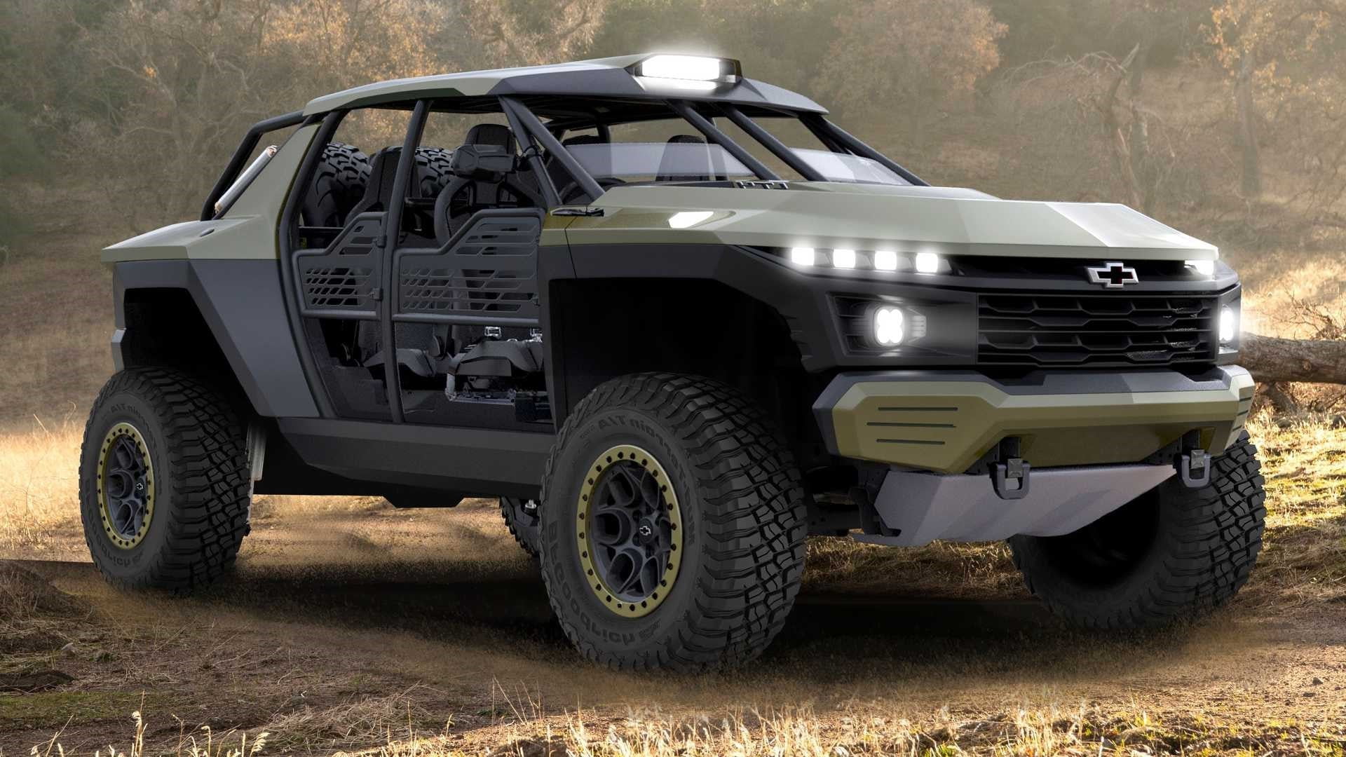 Chevrolet Beast Concept 2021 - Camion pour la course dans le désert.