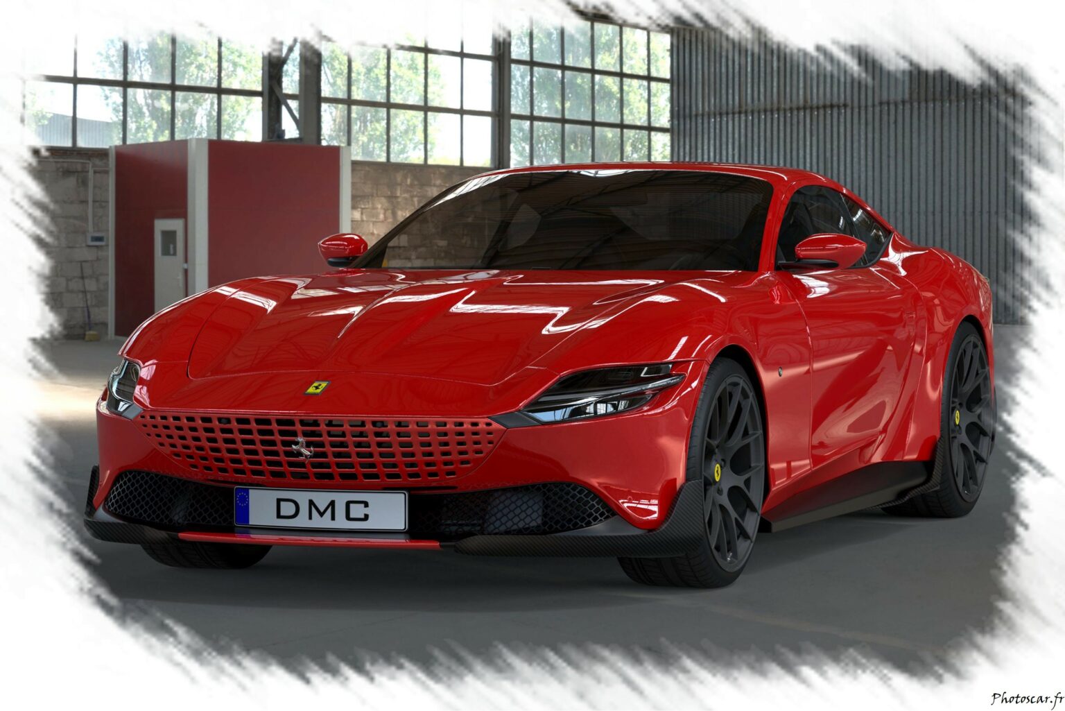 Ferrari Roma Fuego DMC 2021 kit carrosserie en fibre de carbone - Photoscar