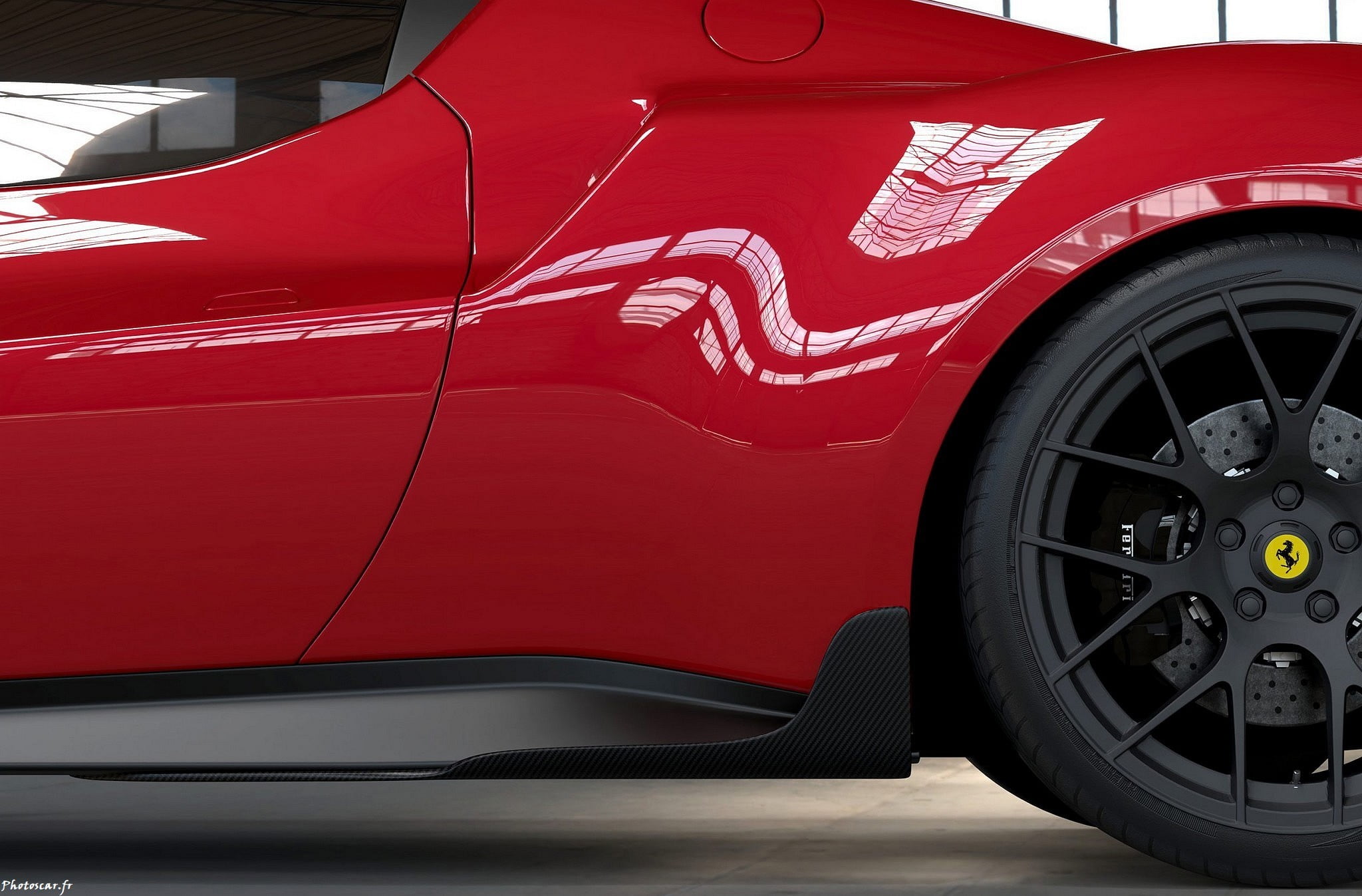 Ferrari 296 GTB Squalo DMC 2022 - Tout est en fibre de carbone - Photoscar