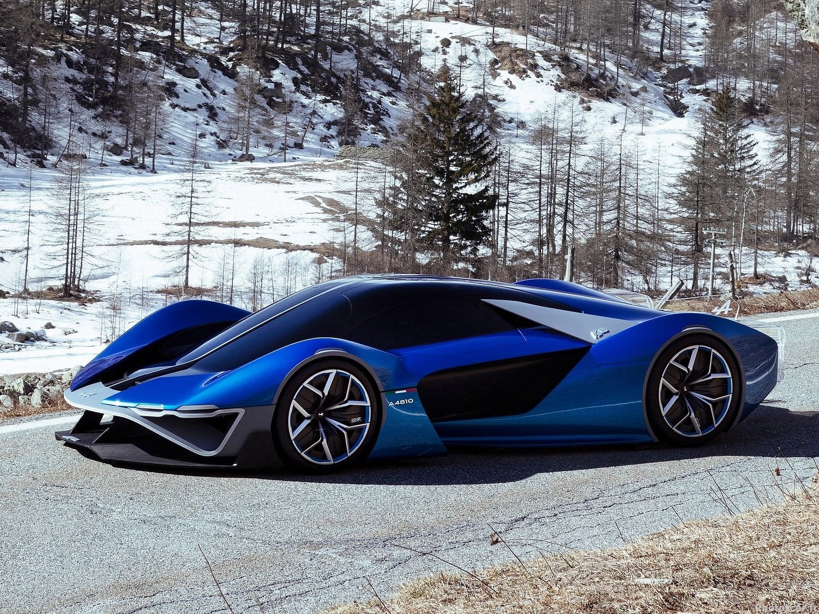 Alpine A4810 by IED Concept 2022 - Un concept car léger mais puissant