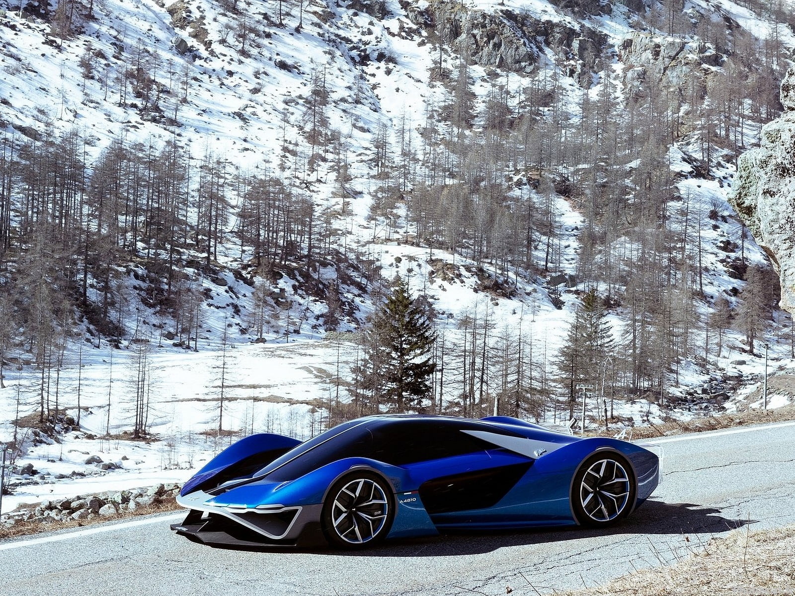 Alpine A4810 by IED Concept 2022 - Un concept car léger mais puissant