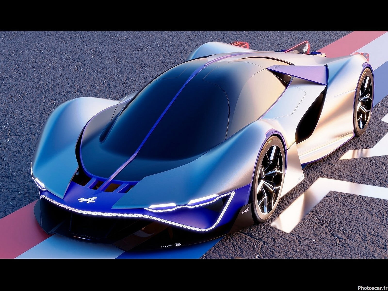 Alpine A4810 by IED Concept 2022 - Un concept car léger mais puissant