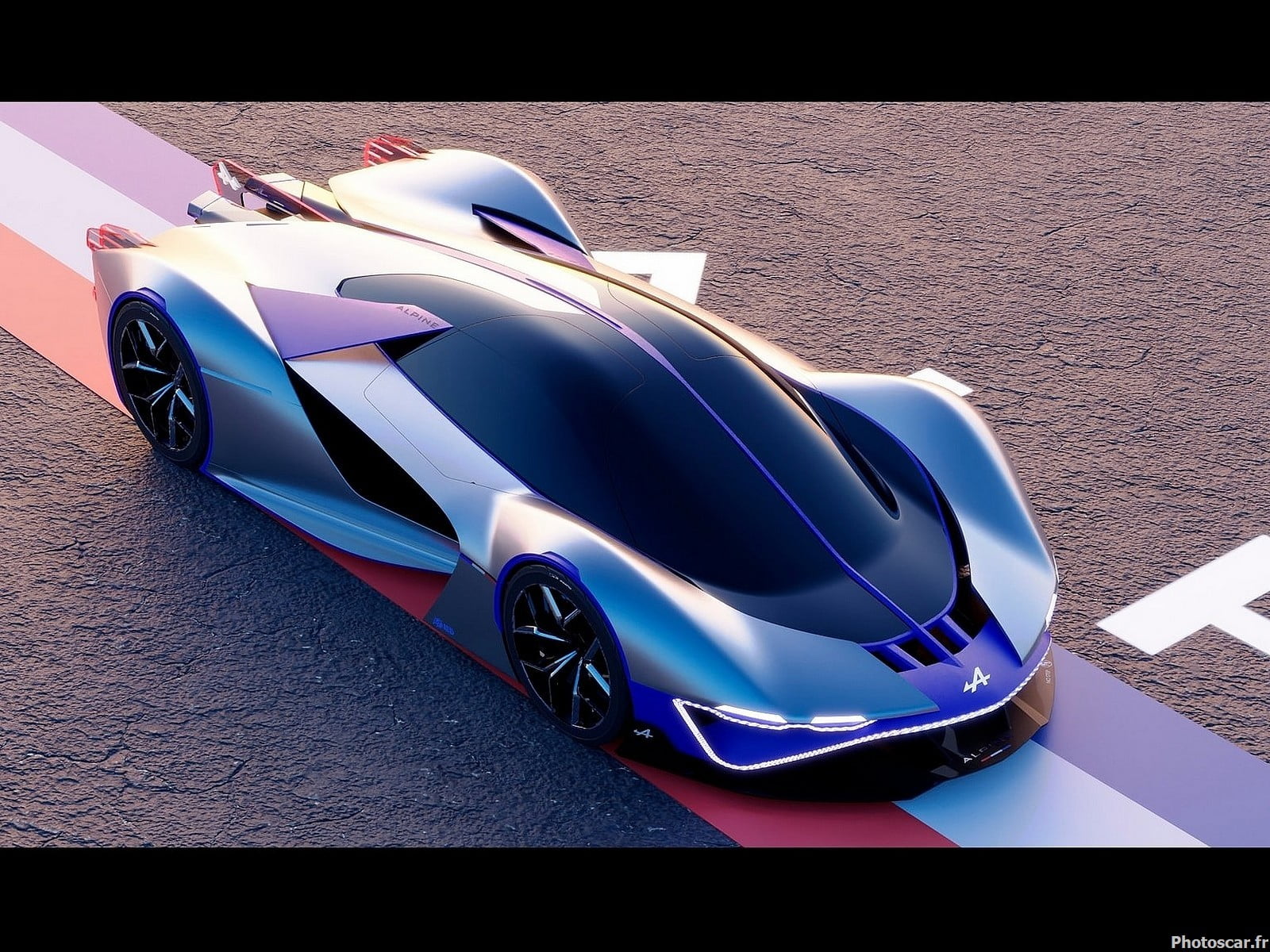 Alpine A4810 by IED Concept 2022 - Un concept car léger mais puissant