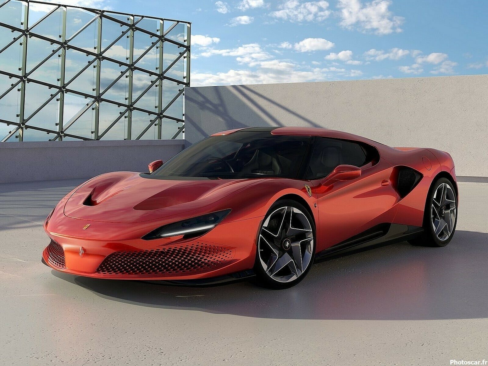 Ferrari SP48 Unica 2022 - Elle est dotée d'une carrosserie unique