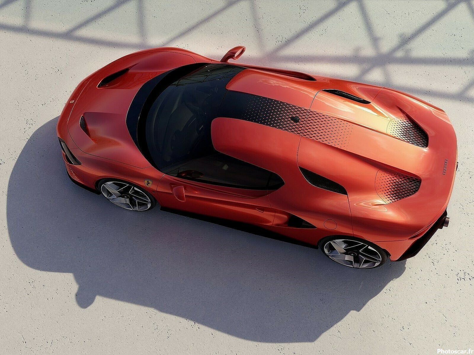 Ferrari SP48 Unica 2022 - Elle est dotée d'une carrosserie unique