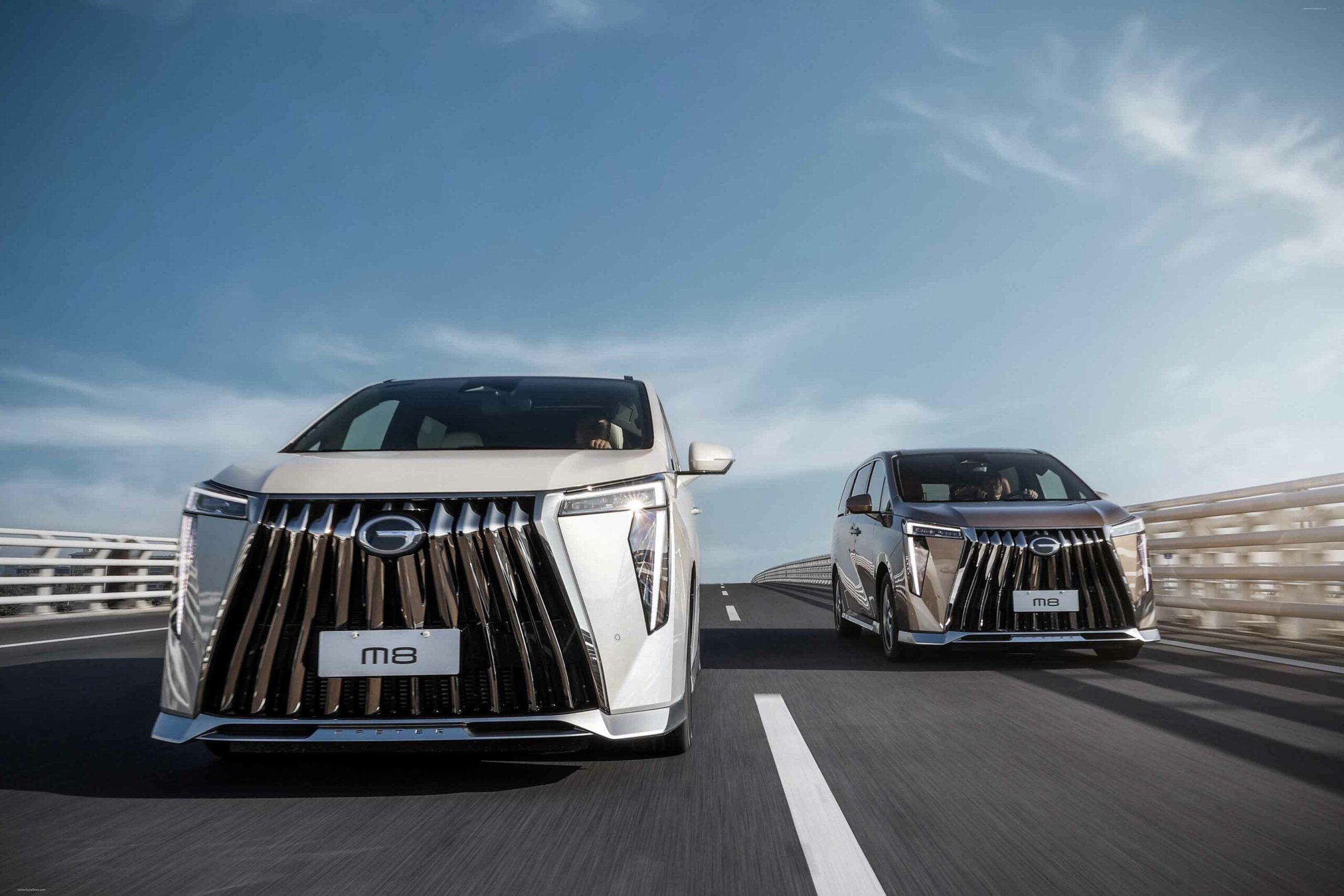 GAC Trumpchi M8 2023 - Monospace chinois similaire à Alphard