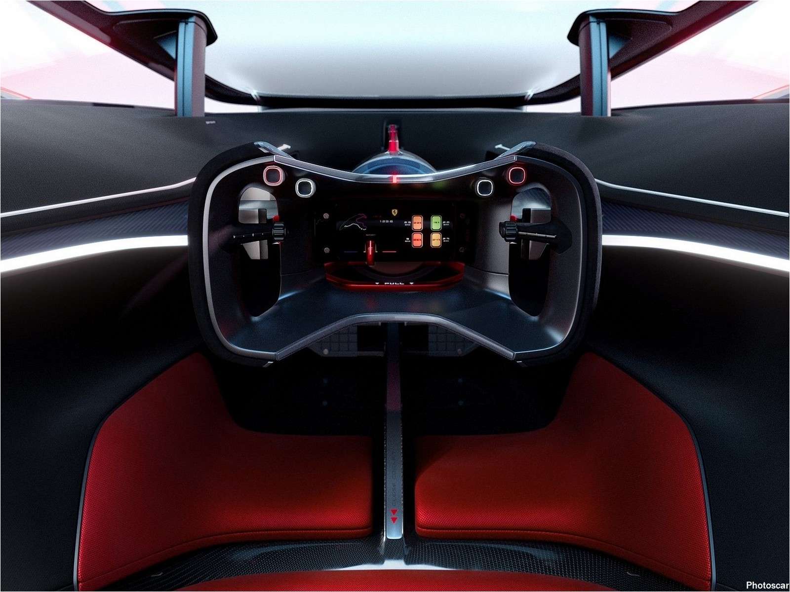 Ferrari Vision Gran Turismo Concept 2022 - Monoplace futuriste - Photoscar