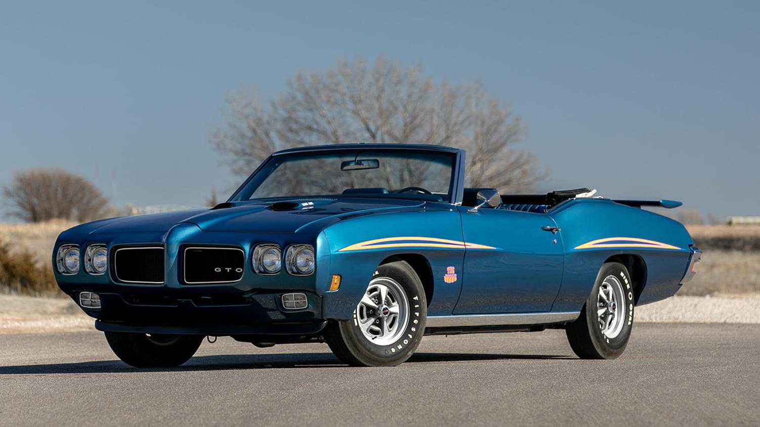 Pontiac GTO Judge Convertible 1970 - Une muscle car formidable - Photoscar