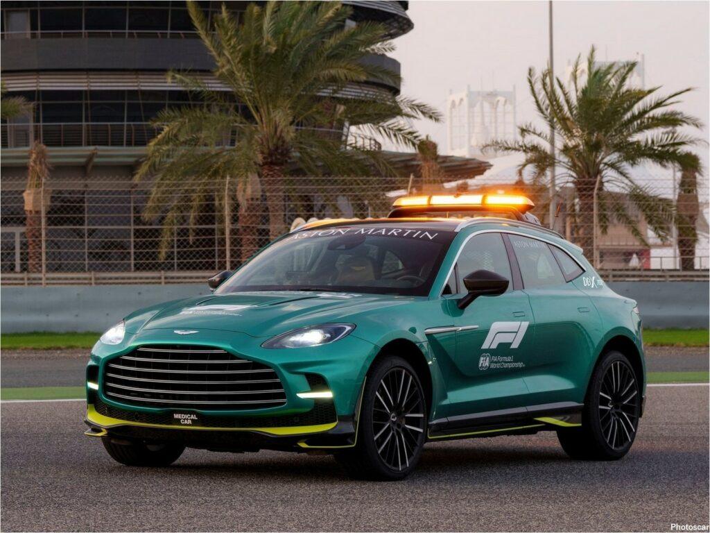 Aston Martin DBX707 F1 Medical Car 2023 - Un suv de 707 ch