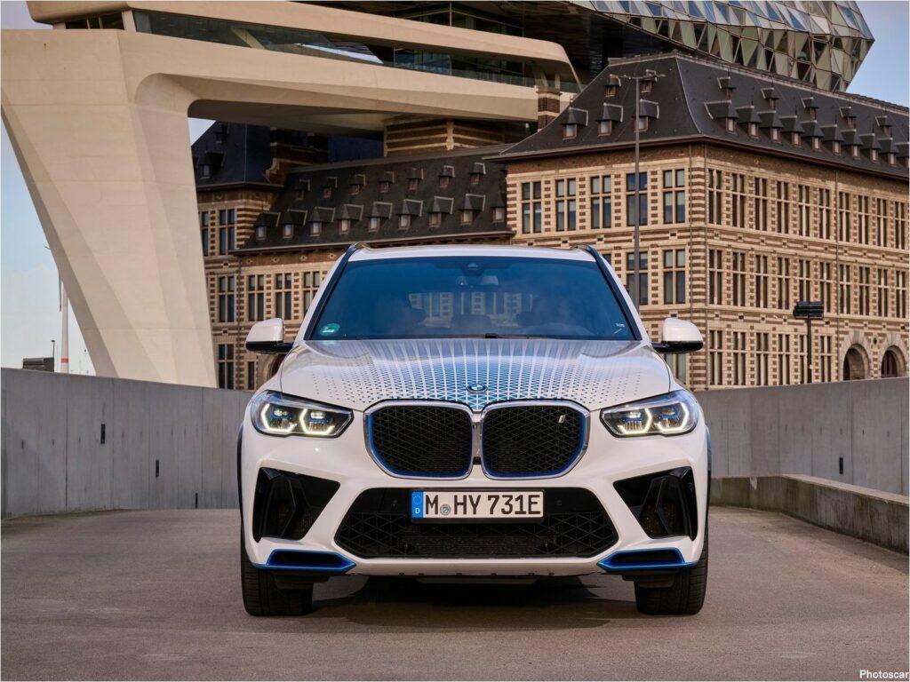 BMW iX5 Hydrogen Concept 2023, suv de luxe normal et pratique - Photoscar