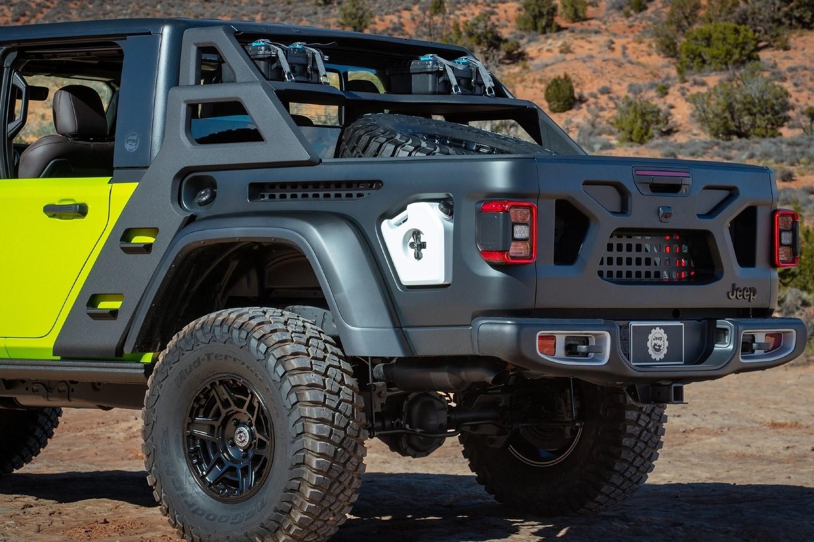 Jeep Gladiator Sideburn Concept 2023 - Moteur V6 Pentastar 3,6 l