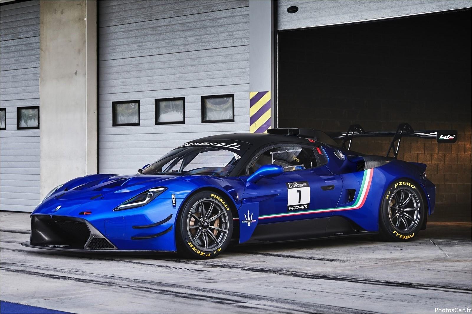 Maserati GT2 Racecar 2023 - Supercar à moteur bi-turbo V-6 - Photoscar