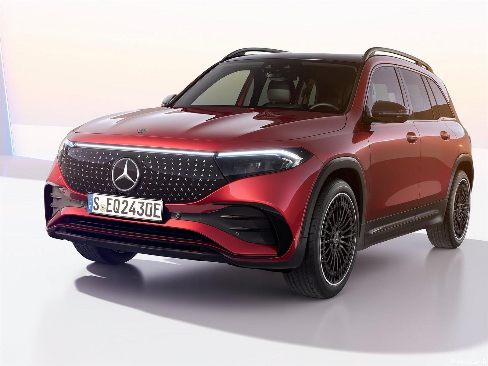 Mercedes EQB 2024 - SUV compact électrique plus spacieux - Photoscar