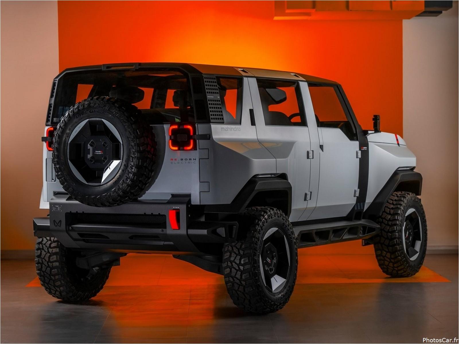 Mahindra Vision Thar-e Concept, futur SUV tout-terrain électrique ...