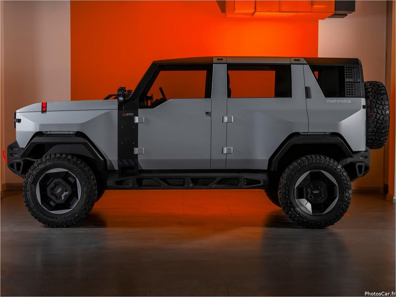 Mahindra Vision Thar-e Concept, futur SUV tout-terrain électrique ...