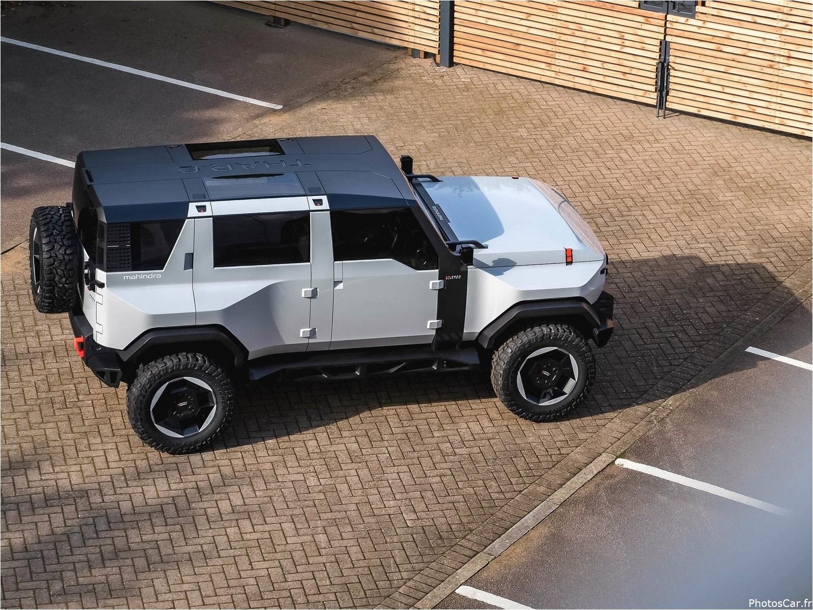 Mahindra Vision Thar-e Concept, futur SUV tout-terrain électrique ...