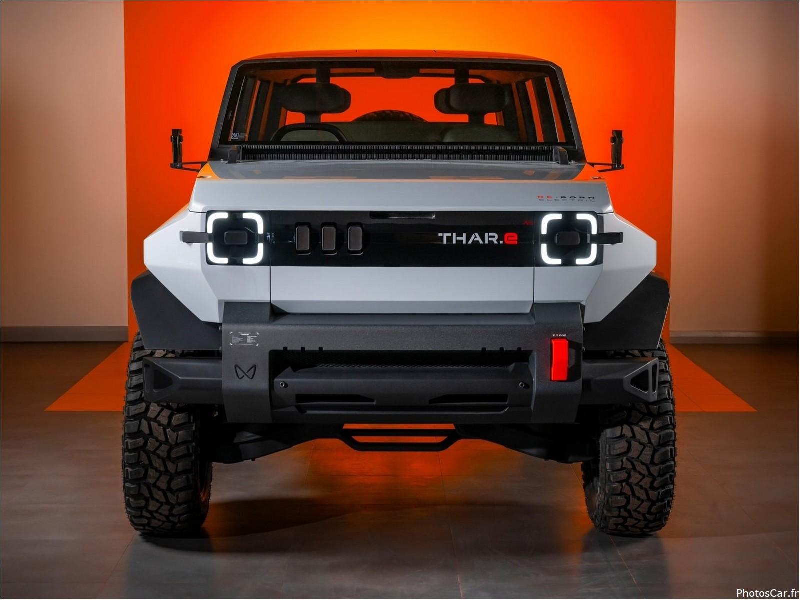 Mahindra Vision Thar-e Concept, futur SUV tout-terrain électrique ...