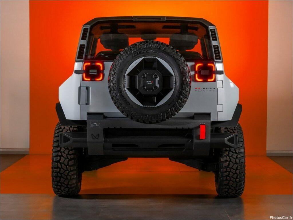 Mahindra Vision Thar-e Concept, futur SUV tout-terrain électrique ...