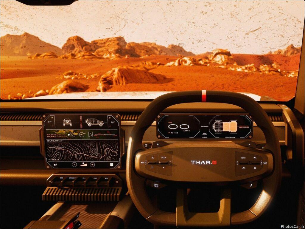 Mahindra Vision Thar-e Concept, futur SUV tout-terrain électrique ...