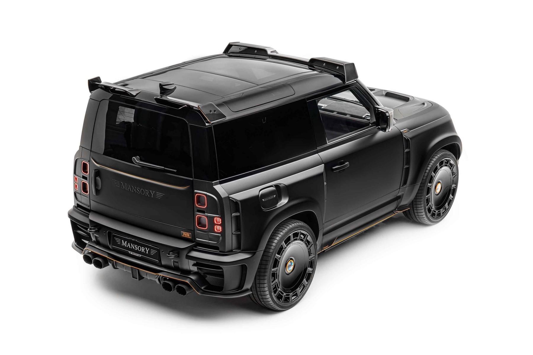 Mansory Defender 90 Black Edition 2024 - Luxueux et performant - Photoscar