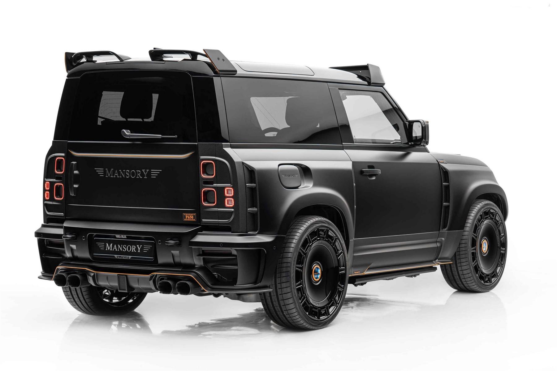 Mansory Defender 90 Black Edition 2024 - Luxueux et performant - Photoscar